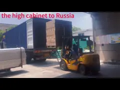 Daily container loading video, shipped to Russia