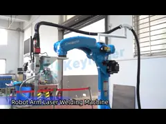 China KEYILASER Factory Use Automatic Robot Arm Laser Welding Machine 1500w 2000w 3000w With Wire Feeder For Batch Production for sale