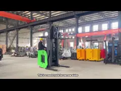 1500kg Double Reach Lift Truck 3000mm Electric Pallet Forklift