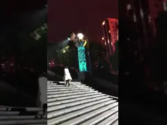 Outdoor Projector Housing with 5-40C Temperature Control and 10-80% Humidity Control