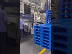 Sturdy Warehouse Heavy Duty Plastic Pallet Storage Single Side