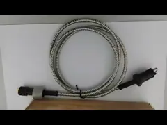 China Dual Armored Cable GE C123 High Temperature Probe Cable For DA590 Ultrasonic Transducer/Probe for sale
