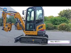 XCMG XE27U Kubota Engine 15.6kw / 2400RPM 3 Ton Mini Crawler Excavator
