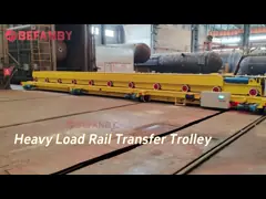 China Customized 20T Mobile Cable Track Transfer Cart for sale