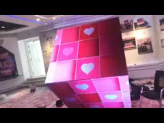5-face cube led display