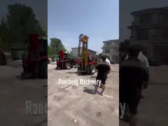 RCF200WT hydraulic tractor mounted water drilling machine