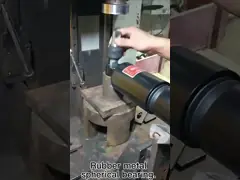 China Railway Train Bogie Rubber Metal Spherical Bearings Node for sale