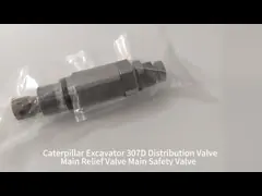 Caterpillar Excavator 307D Distribution Valve Main Relief Valve Main Safety Valve