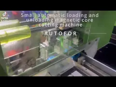 Small automatic feeding and cutting machine