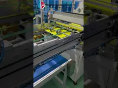 Customized medium-effect trapezoidal air filter bag making machine