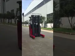 High Efficiency SNSC 1.5 Ton Electric Reach Truck with Telescopic forks Factory price SNSC high qual