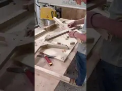 How to make a chair frame?