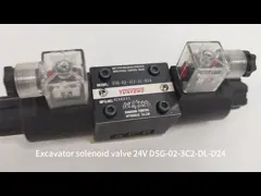Excavator solenoid valve 24V DSG-02-3C2-DL-D24