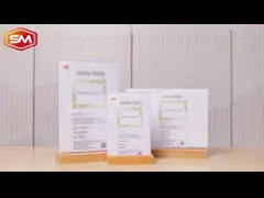 Cina 4x6 pollici porta cartelloni acrilici con due scanalature Decorative fotogrammi quadrati fotogrammi quadrati in vendita