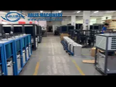 Large chiller production workshop