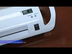 CL806 white black thermal laminator with release A4 235mm lamination width