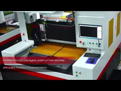 China Custom Laser Glass Mirror Cutting Machine Cutting Size 260x400mmx2 for Improved Cutting Process for sale