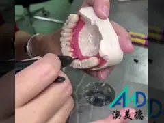 Impianto supportato Protesi a arco completo Impianto dentale fisso Ponte corona ceramica