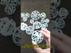 PP Plastic Tri Pack 50mm, 76mm, 89mm, 95mm For Water Treatment