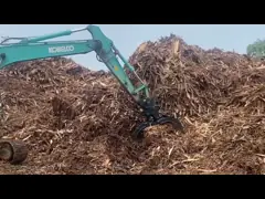 Style 5010 Excavator Grabber , Suit 4-6 Ton , 260 weight