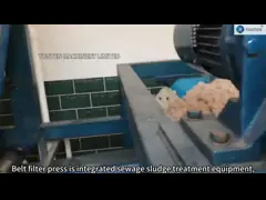 China Sludge Dewatering Belt Filter Press Machine Concentration Filter Press for sale