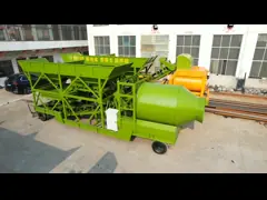 YHZS350 Drum type mobile mixing plant