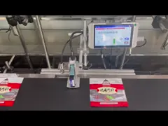 China TIJ inkjet printer, fully automatic date printing, plastic bags, paper boxes, QR code printing, quick drying ink for sale