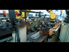 Fabricación de líneas de producción robóticas no tripuladas de grúas