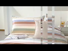 China Yarn Dye 100% Cotton Duvet Cover King OEM Luxury Duvet Covers for sale