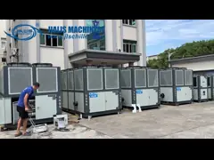 China JLSF-100HP Air Cooled Water Chiller Denmark Danfoss Scroll Compressor R410A for sale