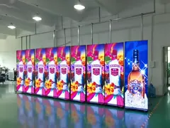 Chine 1R1G1B Affiche LED extérieure mince Écran d'affichage Écran miroir OEM à vendre