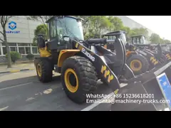 XCMG 4 Ton Front Wheel Loader XC948 129kw With 2.4cbm Rock Bucket
