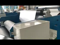 Automatic Aluminum Foil Pop Up Slitting Machine With V Shape Folded