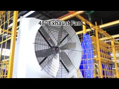 Barn Exhaust Fan: 60m³/h Airflow Industrial Exhaust Fan for Pipe Installation