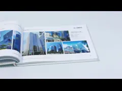 Custom Printing Service Hardcover Company Brochure
