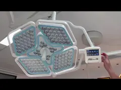 LED shadowless operation lamp lighting with high LUX and beautiful shapes