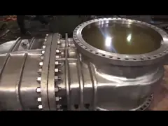 Ductile Iron Concentric Flanged Type EPDM Rubber Lined Butterfly Valve
