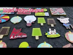 China Round Epoxy Custom City 3d Printing Magnets For Refrigerator for sale