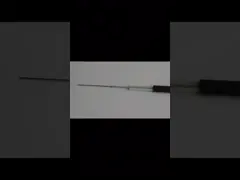 China GYFXTBY Outdoor Flat Fiber Optic Cable PE Sheath 2-4km/Drum for sale