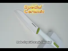 China MIDDIA Ceramic Baby Food Kitchen Knives and Scissors Set for Cooking Tools Accessory for sale