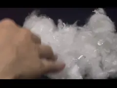 China 3D White Microfiber Hollow Polyester Fiber Filling Material for Stuffed Toys for sale