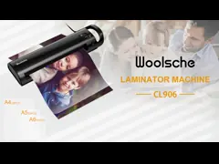 CL906 black A3 A4 laminator hot laminating machine thermal