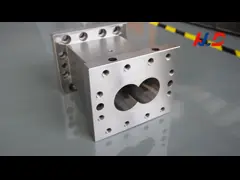 China Parallel Twin Screw Barrel Bimetallic Screw Barrel Closed Barrel for Extruder Machine for sale