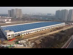 China Large Span PEB Steel Buildings with H Section Columns and Beams for sale