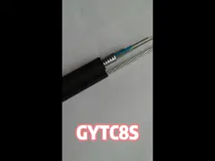 Cina Figura 8 Cavo a fibra ottica GYXTC8Y 4 6 8 12 FO Uni-tubo non blindato in vendita