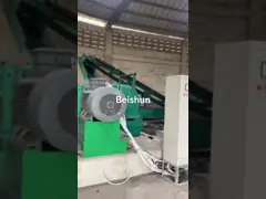 China Waste Tire Recycling Line Process Waste Tires Or Rubber Blocks Into Rubber Powder for sale