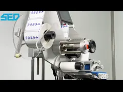 Automatic Rotary Horizontal Round Bottle Labeling Machine