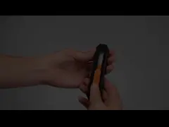 PP Handle Ceramic Utility Knife with Retractable Blade and Portable Safety Box Cutter