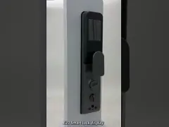China High security camera Wifi fingerprint recognition lock and cat eye automatic face recognition smart lock for sale
