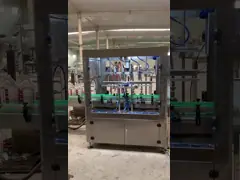 automatic liquid bottle packing line